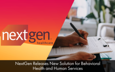 NextGen Releases New Solution for Behavioral Health and Human Services ...