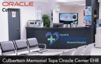 Culbertson Memorial Taps Oracle Cerner EHR | EMRSystems Blog
