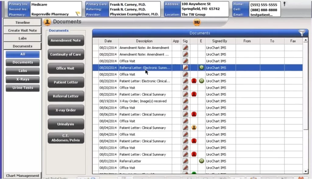 UroChart EMR Software | Free Demo, Reviews & Pricing 2026 | EMRSystems