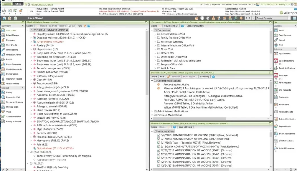 Allscripts Professional EHR Software | Free Demo, Pricing, Latest ...
